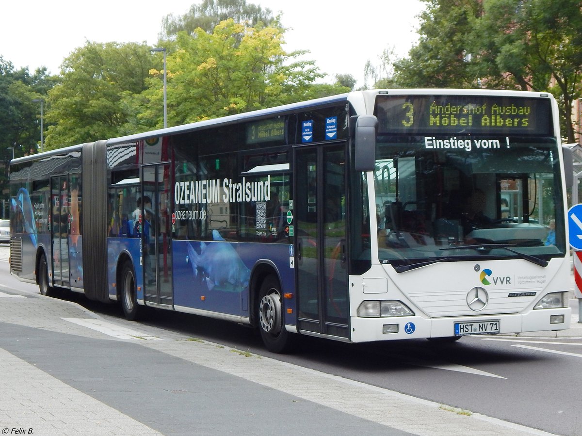 Mercedes Citaro G der VVR in Stralsund - Busgaleriemk.startbilder.de